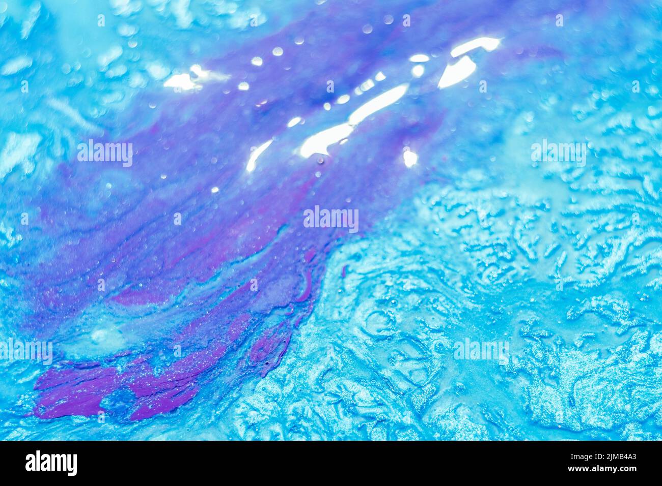 abstract purple blue flowing paint art background Stock Photo - Alamy