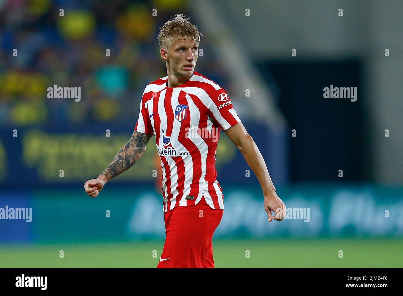 Daniel Wass of Atletico during the Ramon de Carranza Trophy match ...