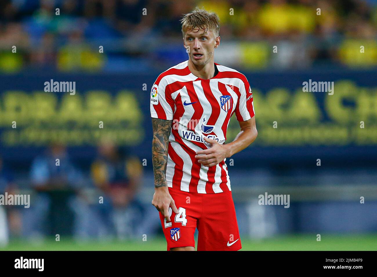 Daniel Wass of Atletico during the Ramon de Carranza Trophy match between Cadiz CF v Atletico de ...