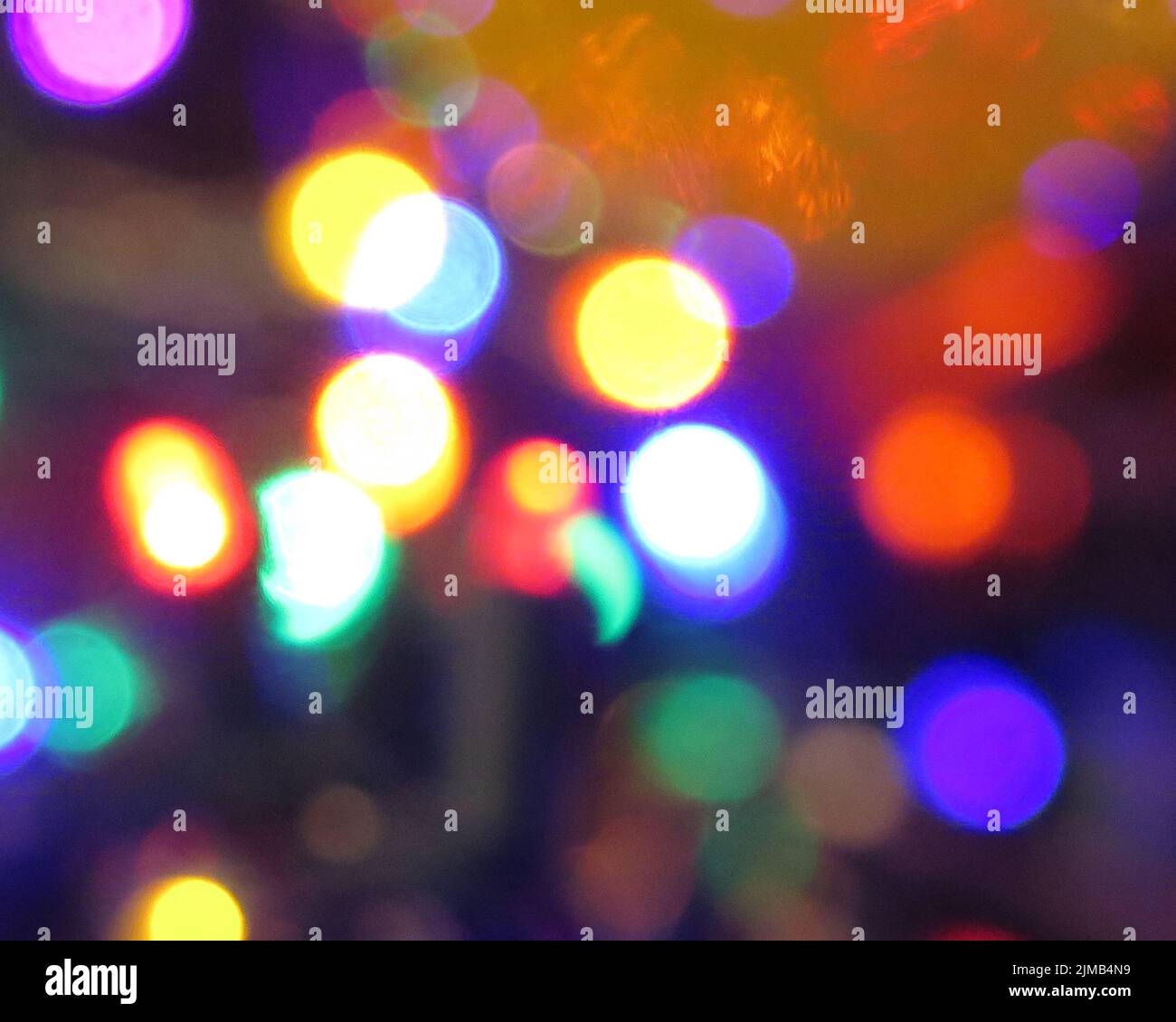 Multicolored bokeh lights background for wallpapers Stock Photo - Alamy