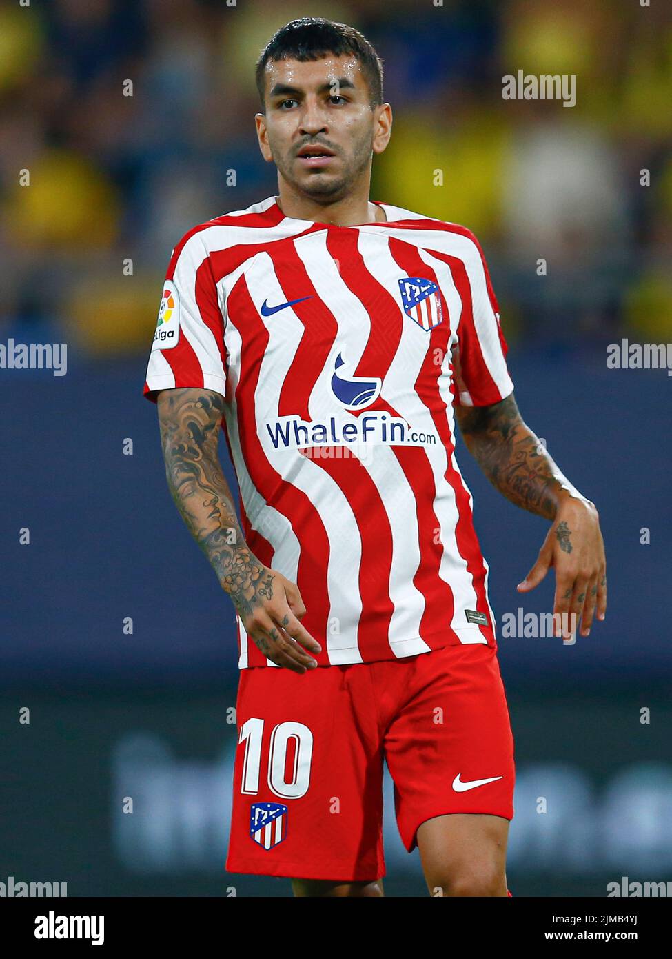 Angel Correa of Atletico during the Ramon de Carranza Trophy match ...