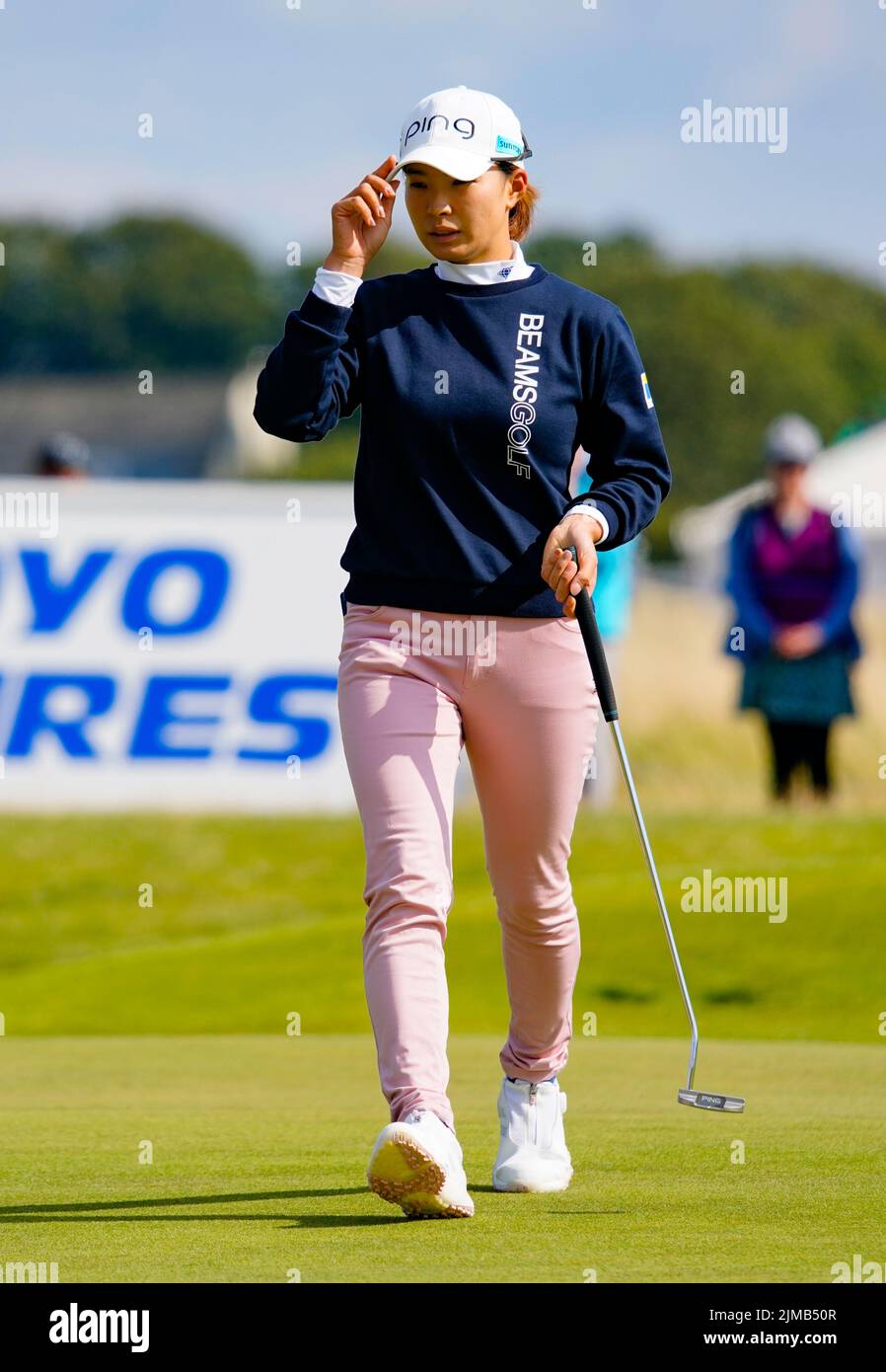 Gullane, Scotland, UK. 5th August 2022. Second round of the AIG Women’s ...