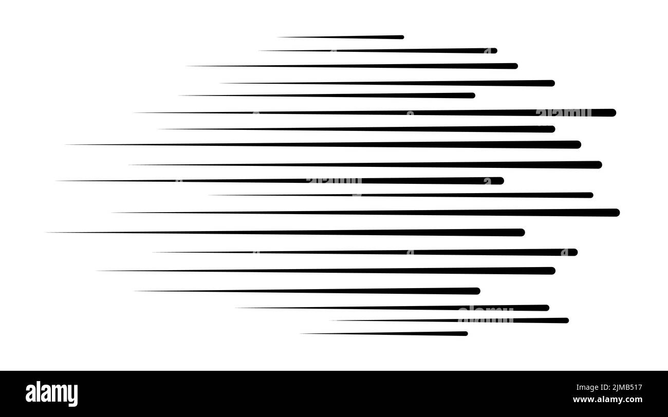 Horizontal speed lines for comic books. Manga, anime graphic speed ...