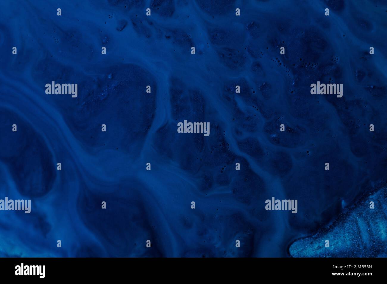 abstract dark blue paints background liquid fluid Stock Photo - Alamy