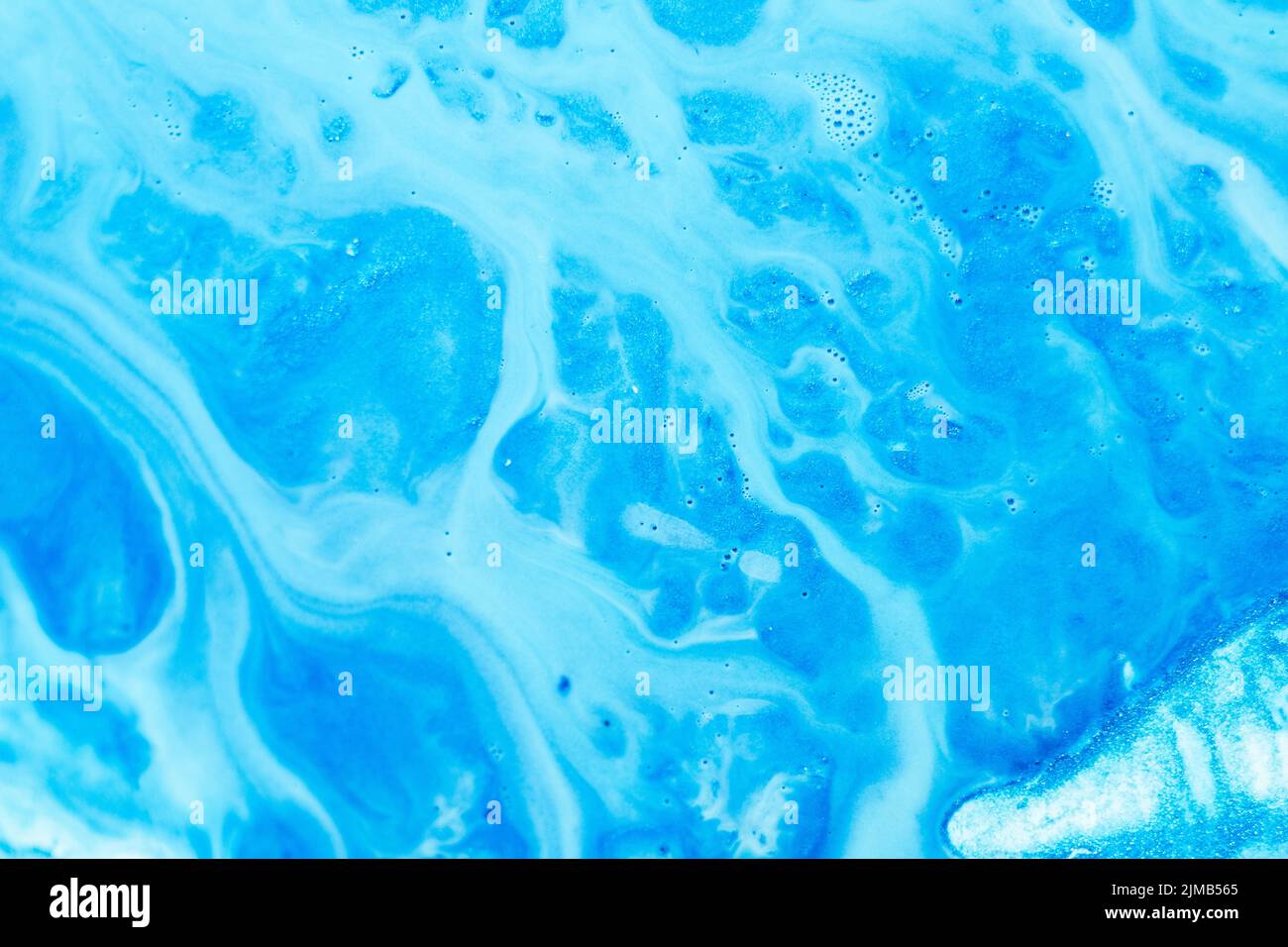 abstract sky blue emulsion paint art background Stock Photo - Alamy