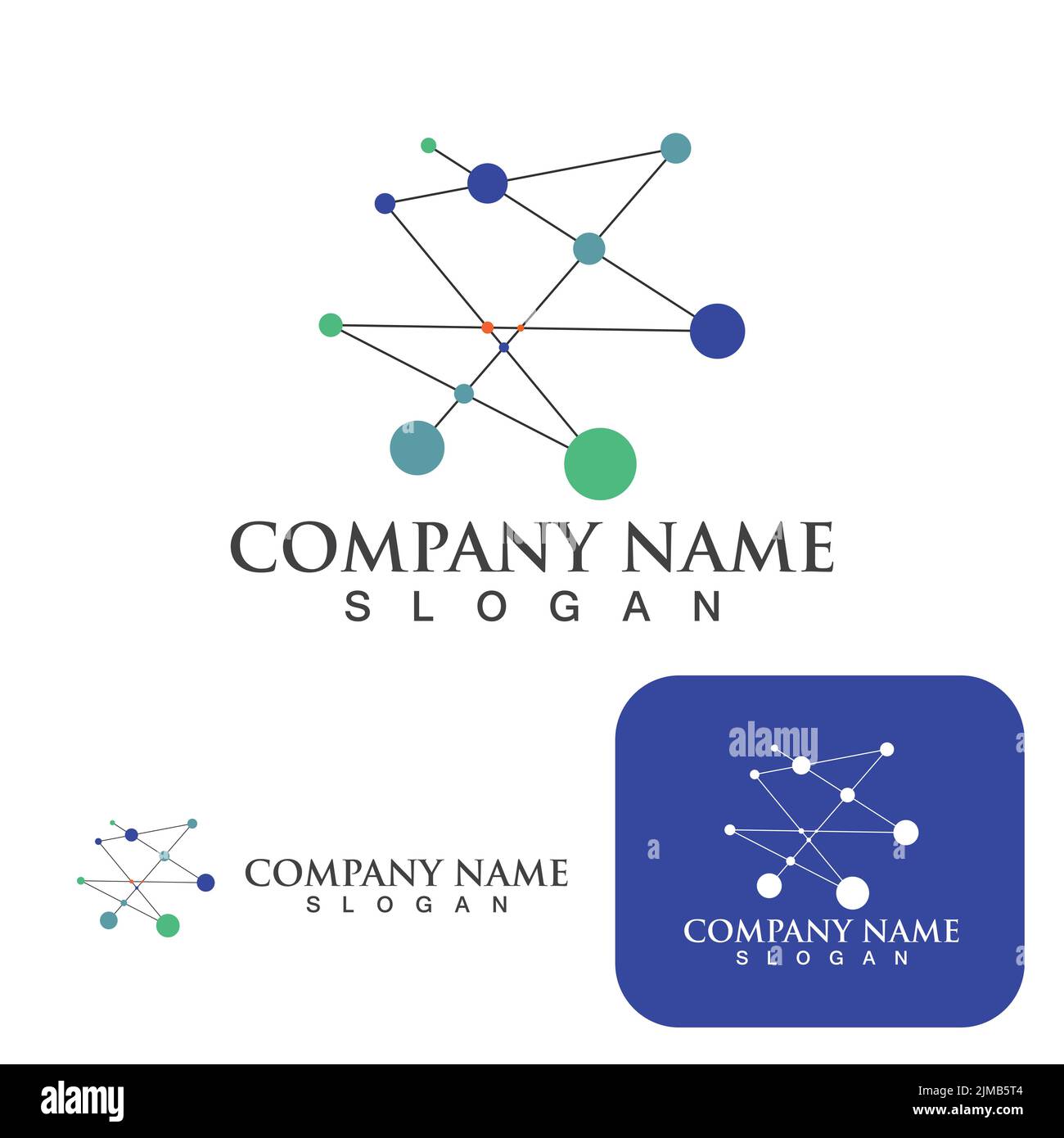 Molecule symbol logo template vector illustration design Stock Vector ...