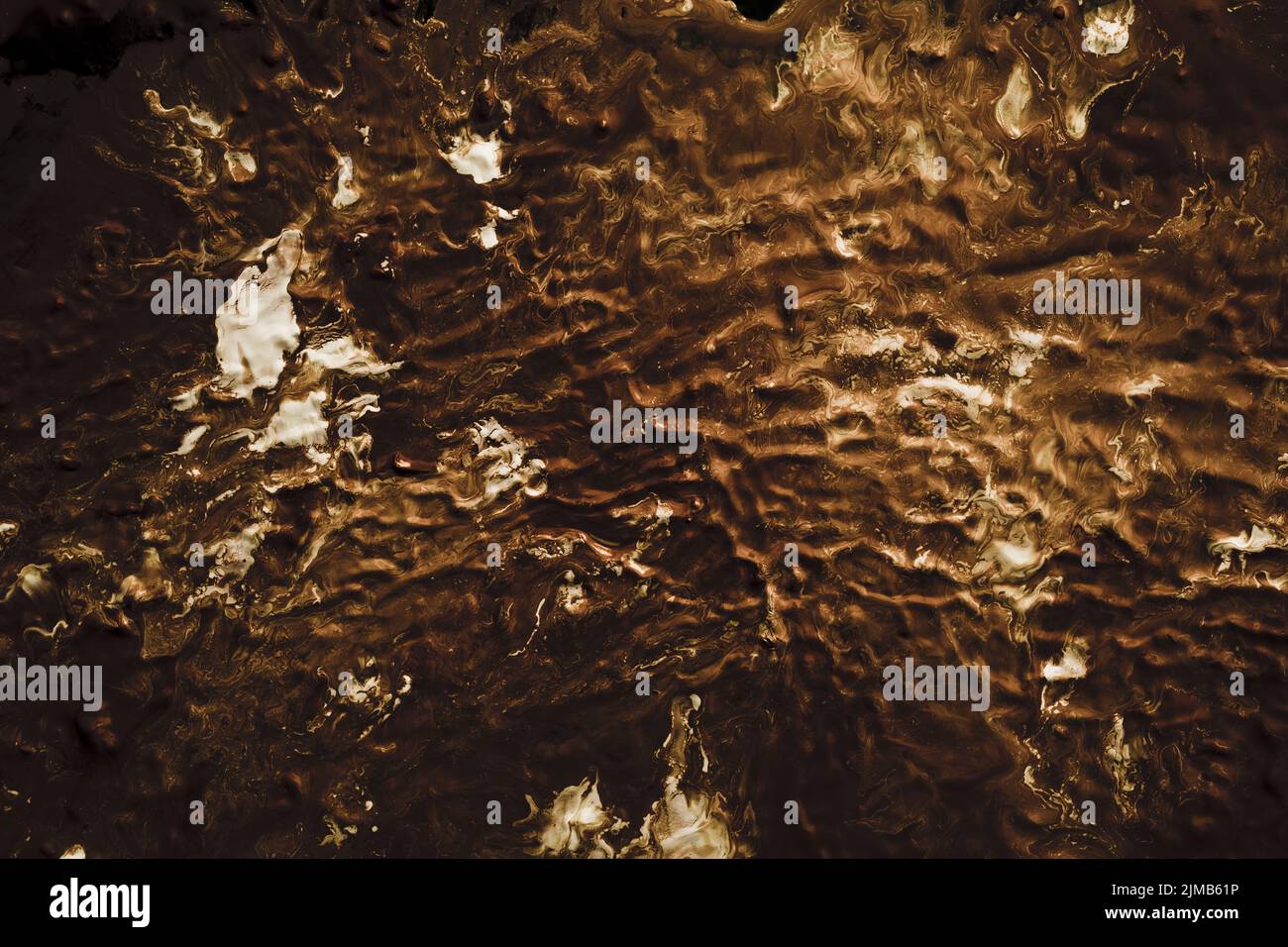 abstract brown chocolate paint art background Stock Photo - Alamy