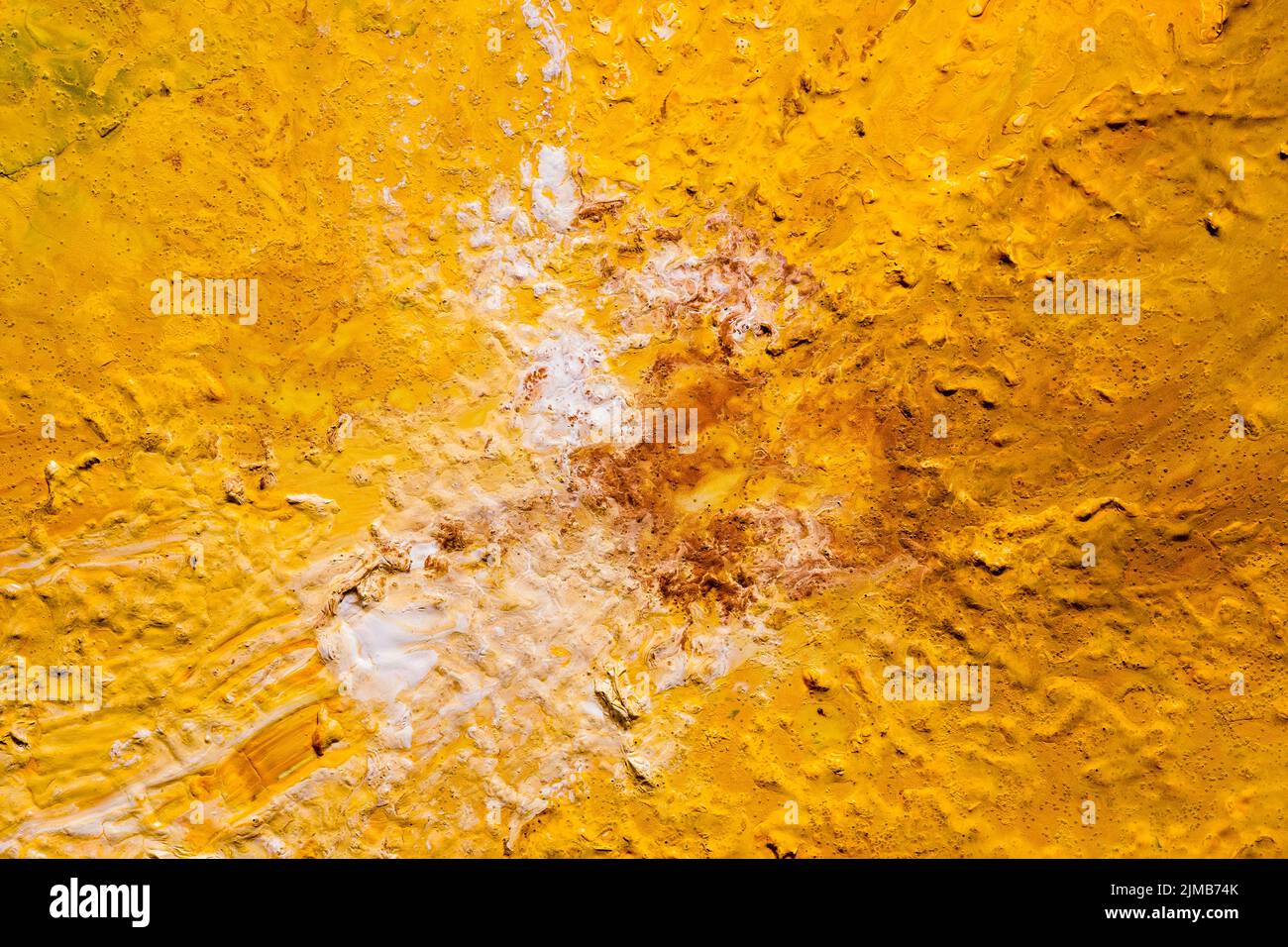 modern artwork yellow paint abstract background Stock Photo - Alamy