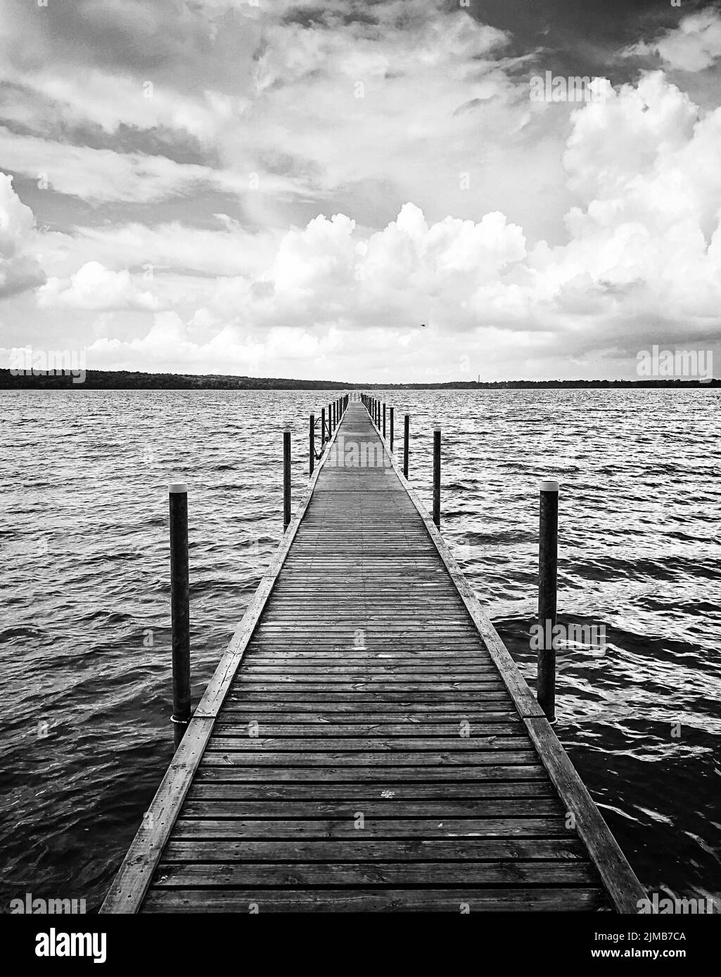 Pier shot Black and White Stock Photos & Images - Alamy