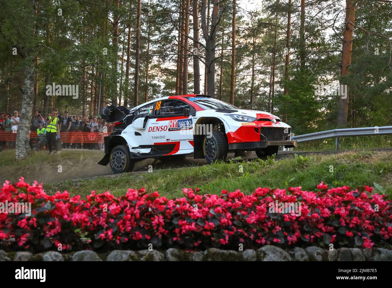 August 4, 2022, jyvaskyla, central finland, Finland: Secto Rally ...