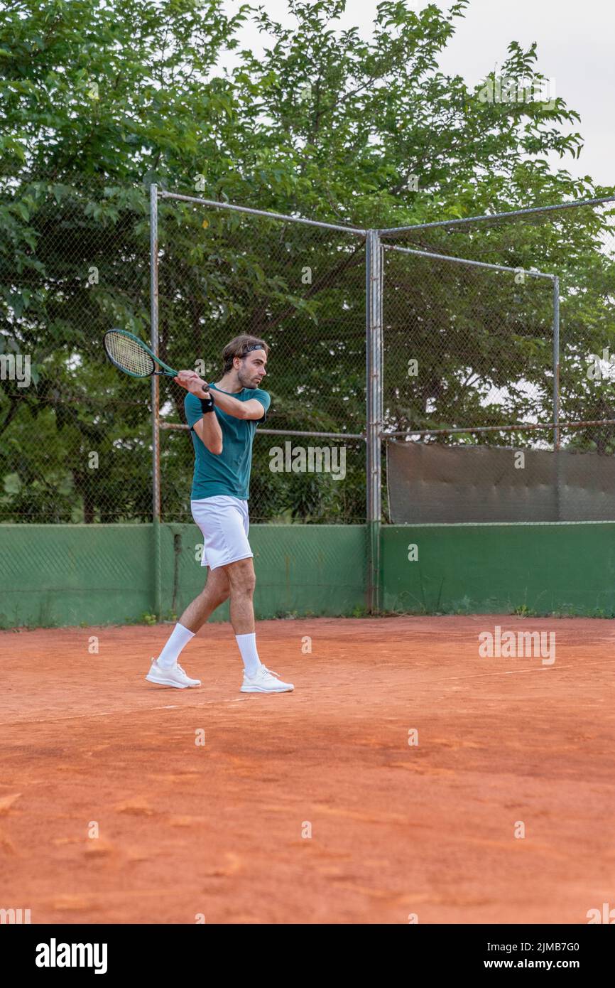 Backhand position hi-res stock photography and images - Alamy