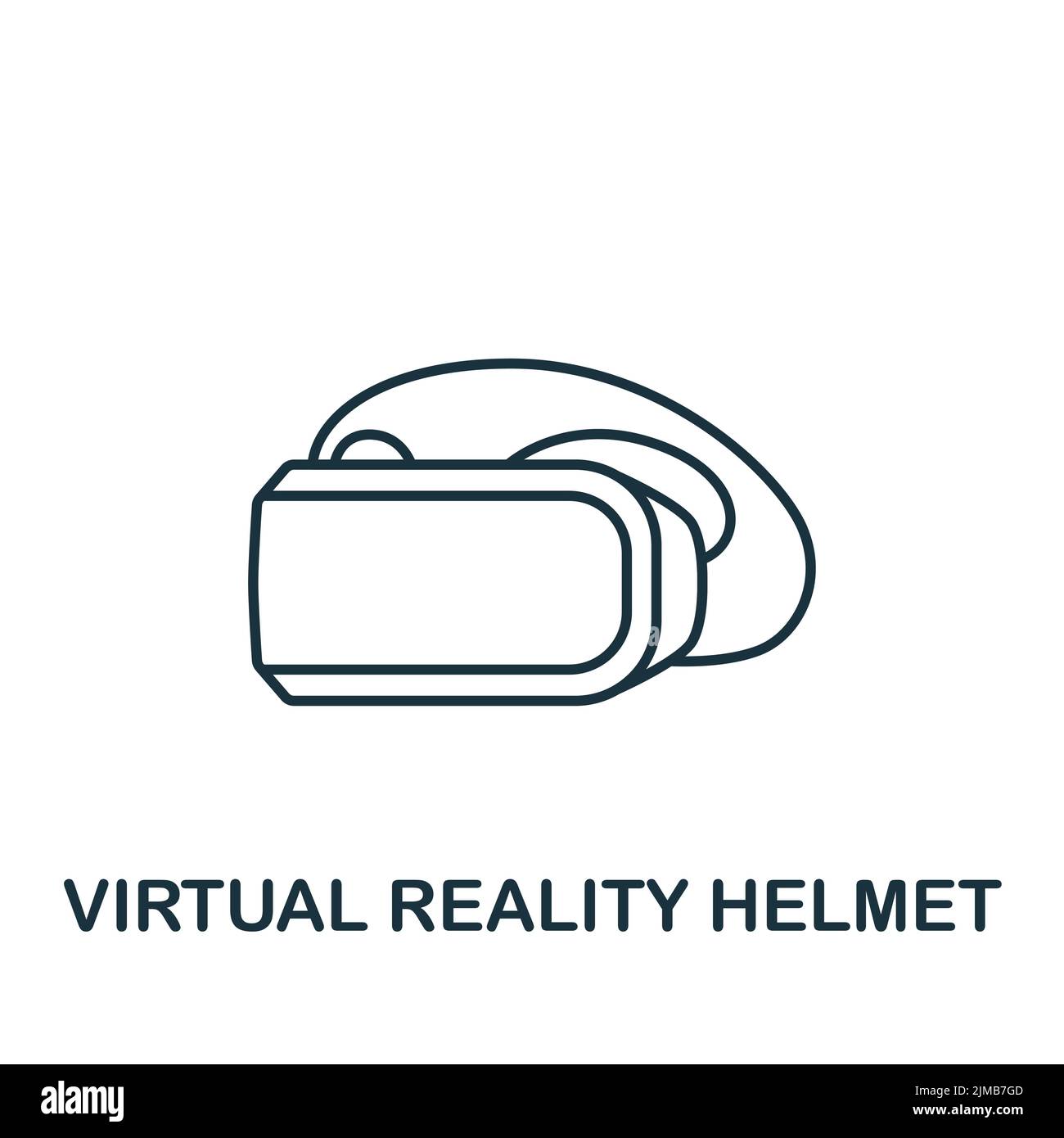 Virtual Reality Helmet icon. Monochrome simple Artificial Intelligence ... Virtual Reality Helmet icon. Monochrome simple Artificial Intelligence ...