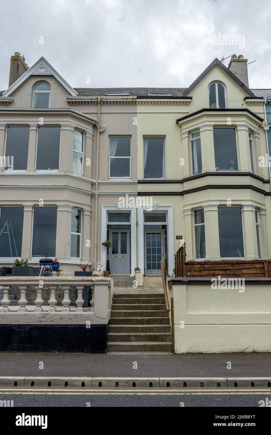 A vertical shot of a classy residential building Stock Photo - Alamy