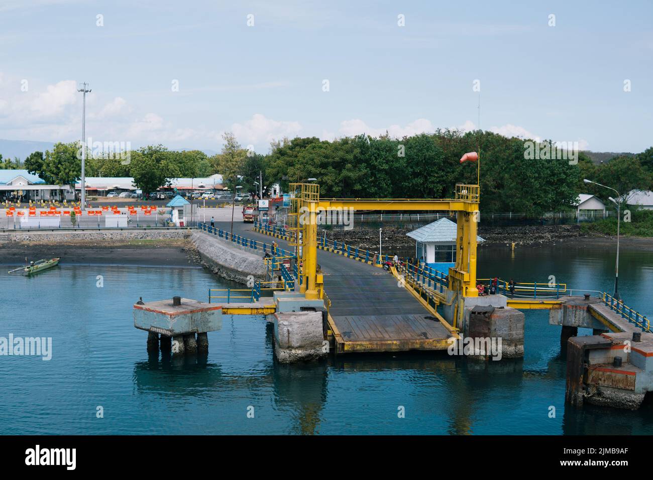 Kayangan North Lombok Indonesia July 9 2022 Asdp Kayangan Port