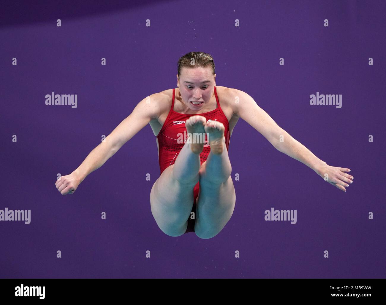 England's Yasmin Harper during the Women's 1m Springboard Final at ...