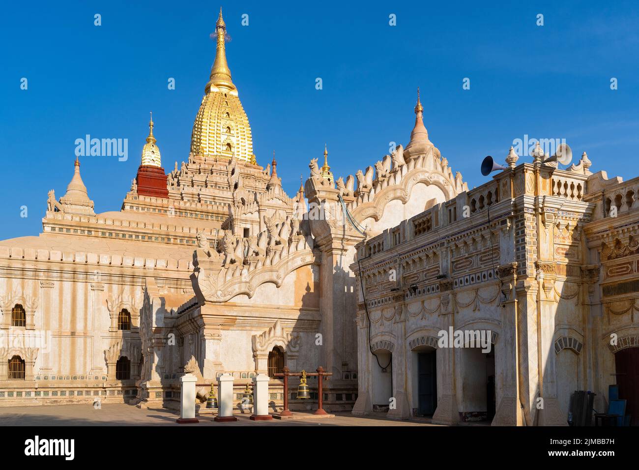 The Ananda Temple in Bagan, Myanmar (Burma Stock Photo - Alamy