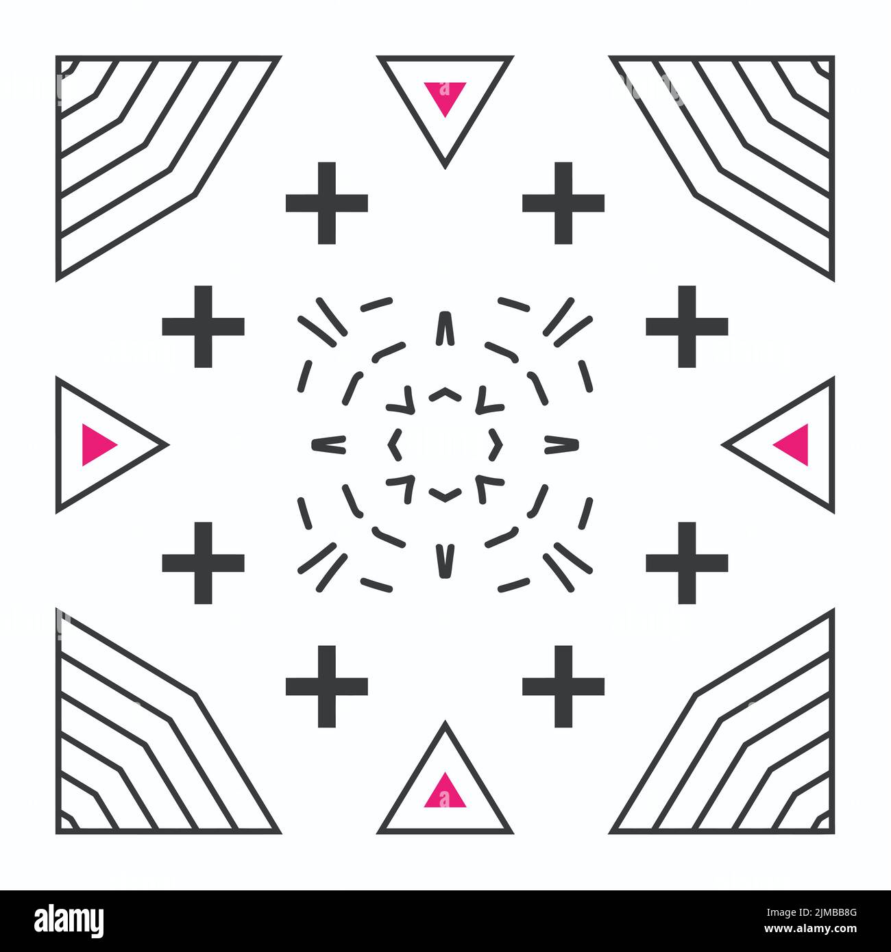 Octagon tile seamless background vector image Stock Vector Image & Art ...