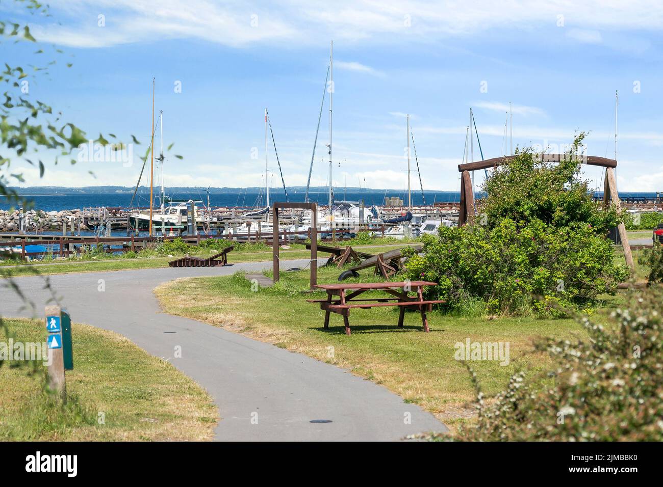 Road leading to the port hi-res stock photography and images - Alamy