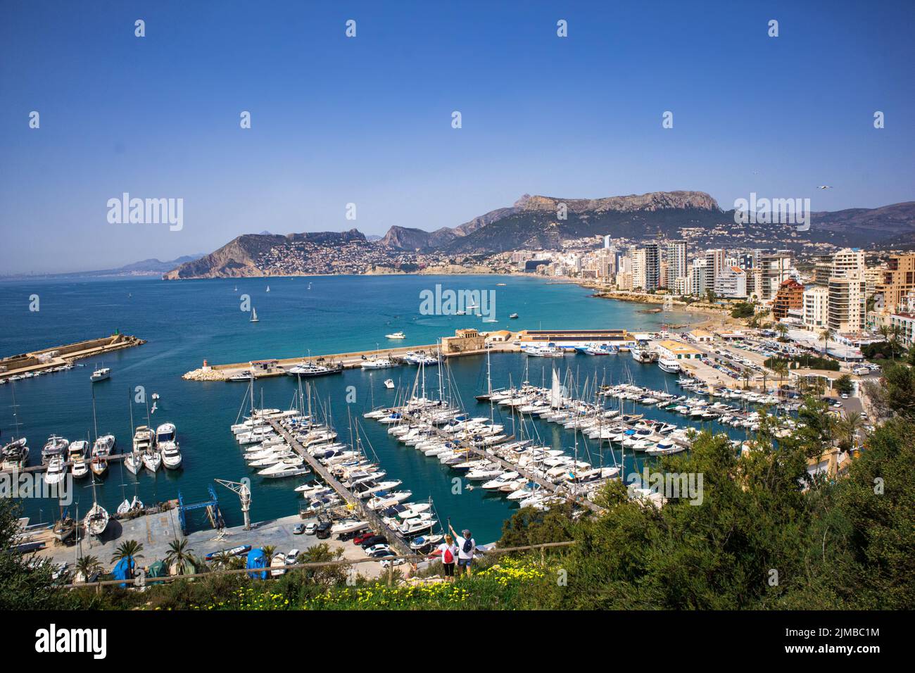 Calpe yachts hi-res stock photography and images - Alamy