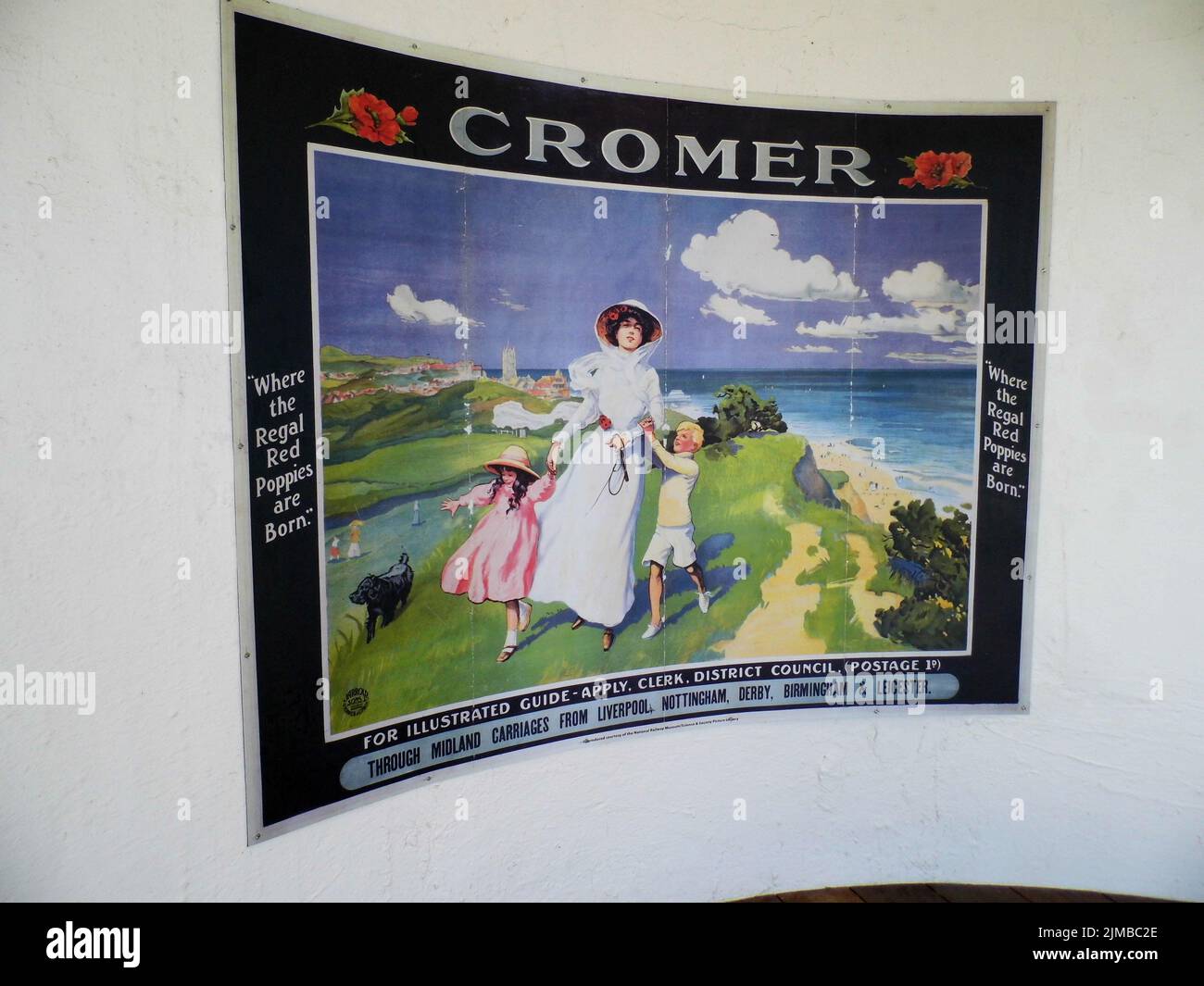 An old vintage reproduction advertising sign on the way down to Comer ...