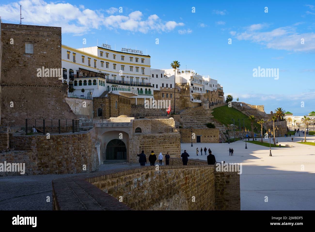 The Tangier entrance gate in Morocco Stock Photo - Alamy