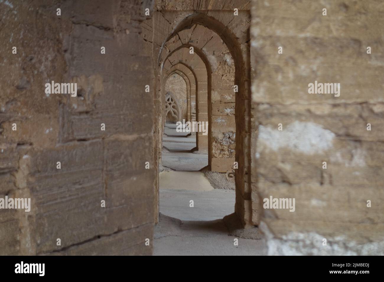 Arched hallways hi-res stock photography and images - Alamy