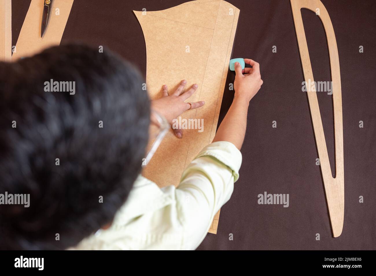 Clothes mark up for sewing hi-res stock photography and images - Alamy