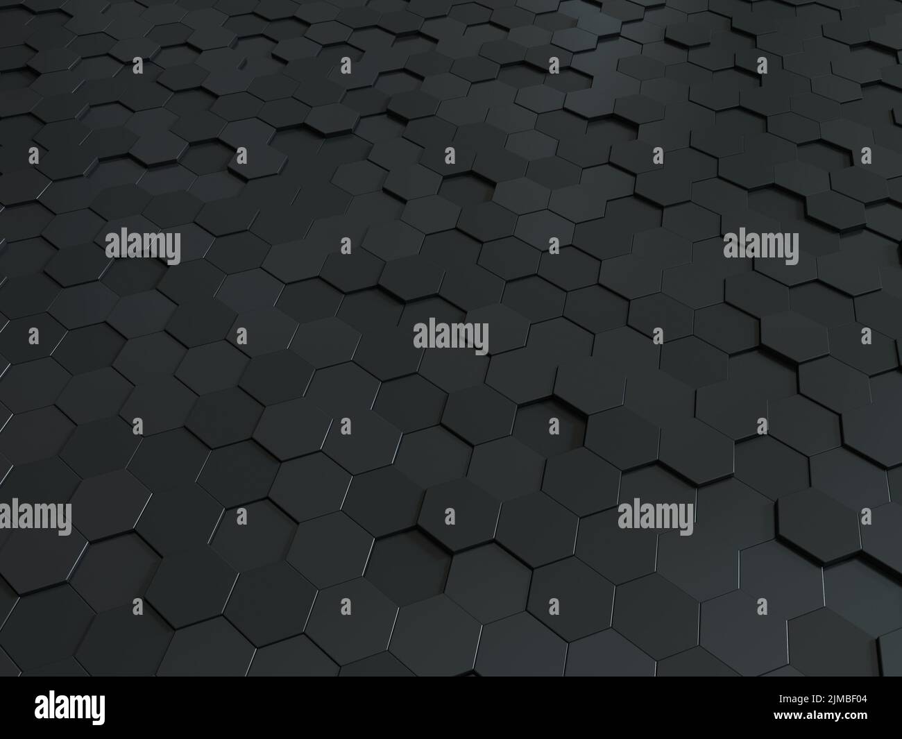 Abstract honeycomb metallic panels 3d background. Metallic hexagonal ...