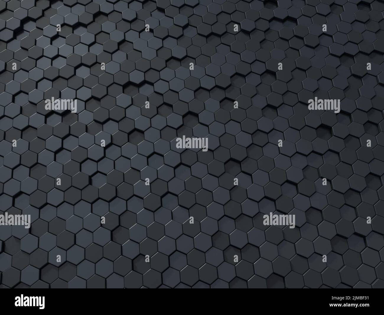Abstract honeycomb metallic panels 3d background. Metallic hexagonal ...