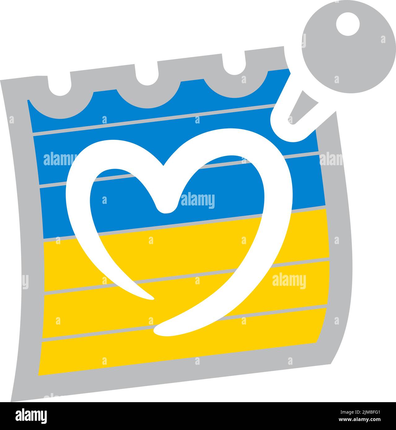 Flag of Ukraine, paper note Stock Vector Image & Art - Alamy
