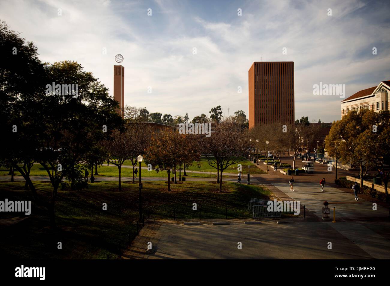Usc Campus At Night