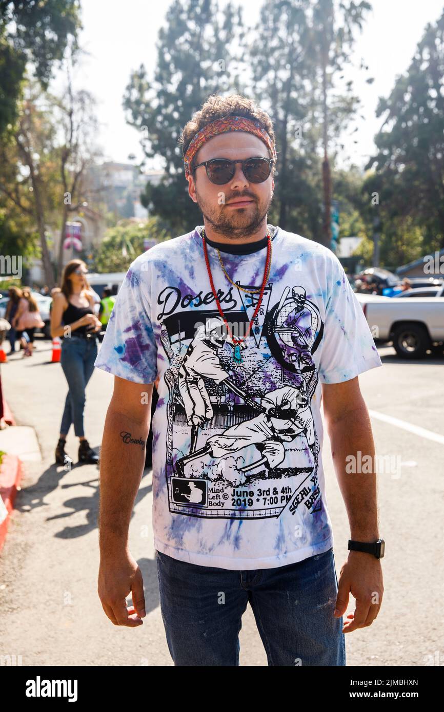 Los Angeles, CA, USA. 3rd June, 2019. Dean Welch, of Chicago, stands ...