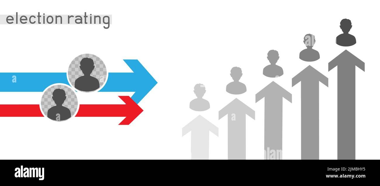 election infographics with people sign symbol set Stock Vector Image ...