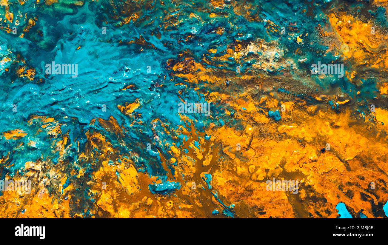 abstract acrylic paint mix background modern art Stock Photo - Alamy