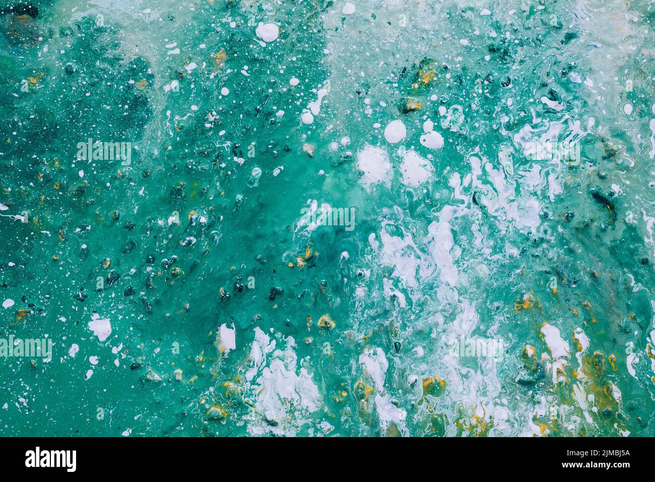 abstract earth landscape green paint background Stock Photo - Alamy