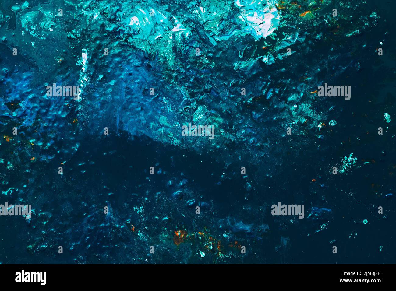 abstract blue paint background ocean depth pattern Stock Photo - Alamy