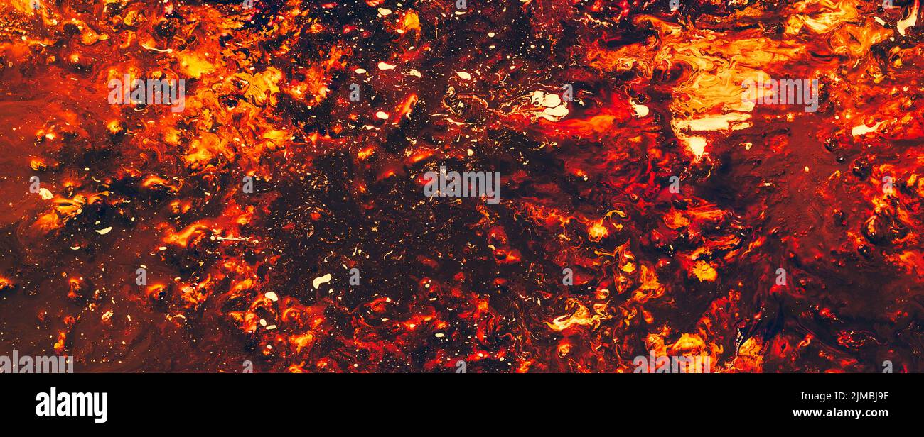 flame sparkles red color acrylic painting pattern Stock Photo - Alamy
