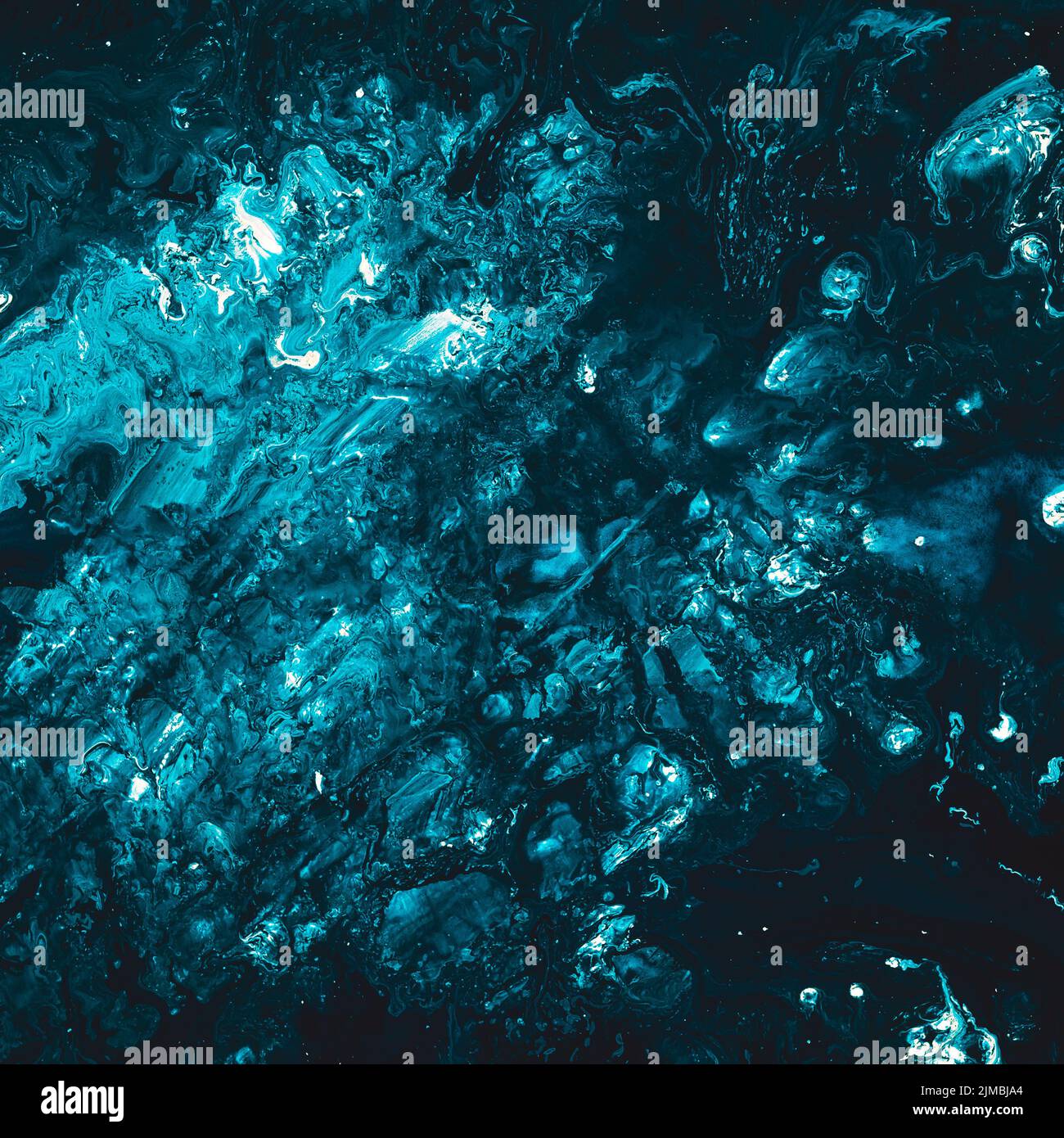 Teal blue paint hi-res stock photography and images - Alamy