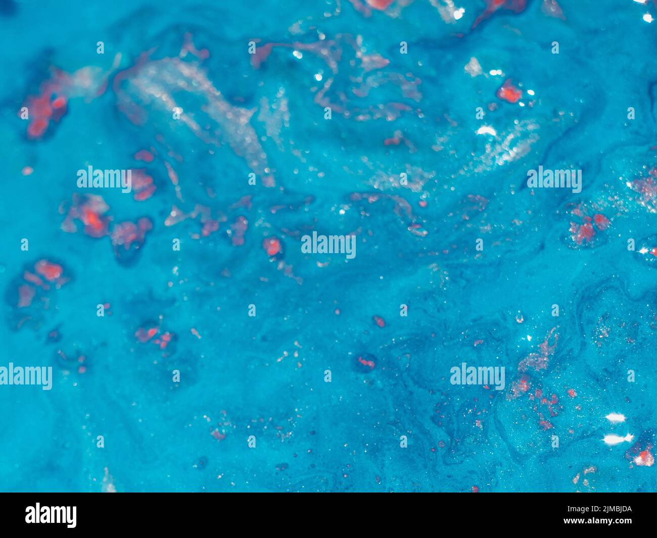 abstract blue paint background glossy shiny mix Stock Photo - Alamy