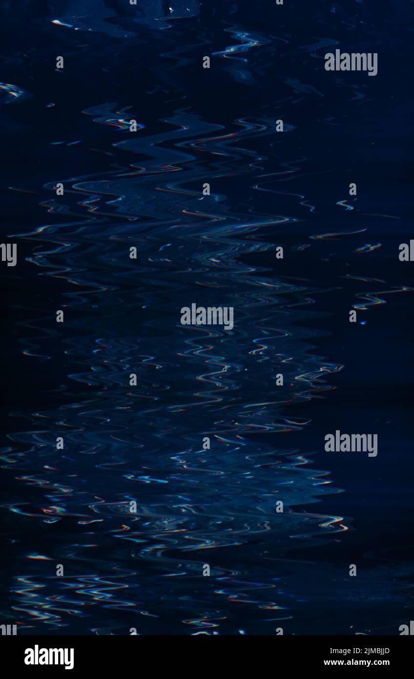 abstract dark blue paint background water ripples Stock Photo - Alamy