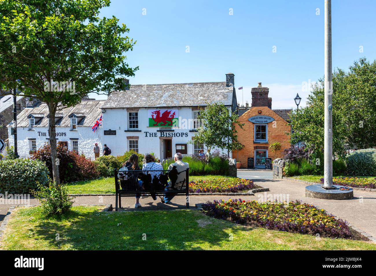 The Bishops, pub restaurant, St Davids, Pembrokeshire, Wales, UK Stock ...