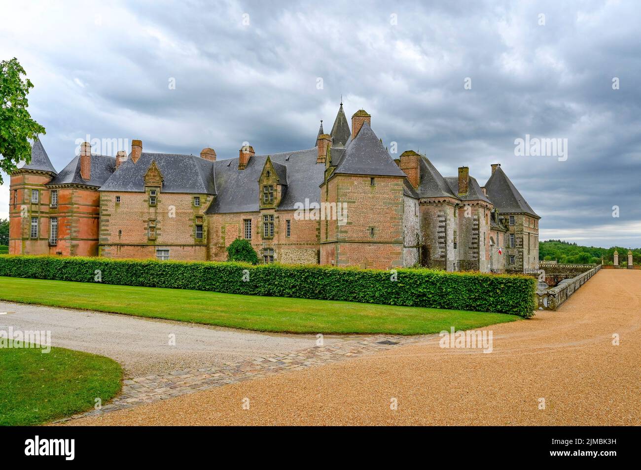 Carrouges castle hi-res stock photography and images - Alamy