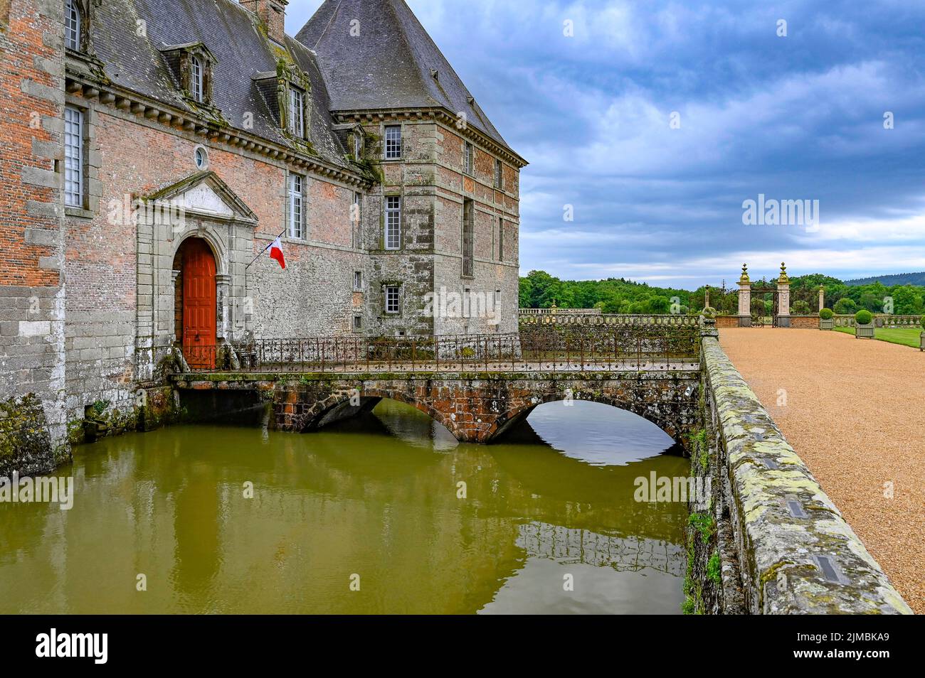 Carrouges castle hi-res stock photography and images - Alamy