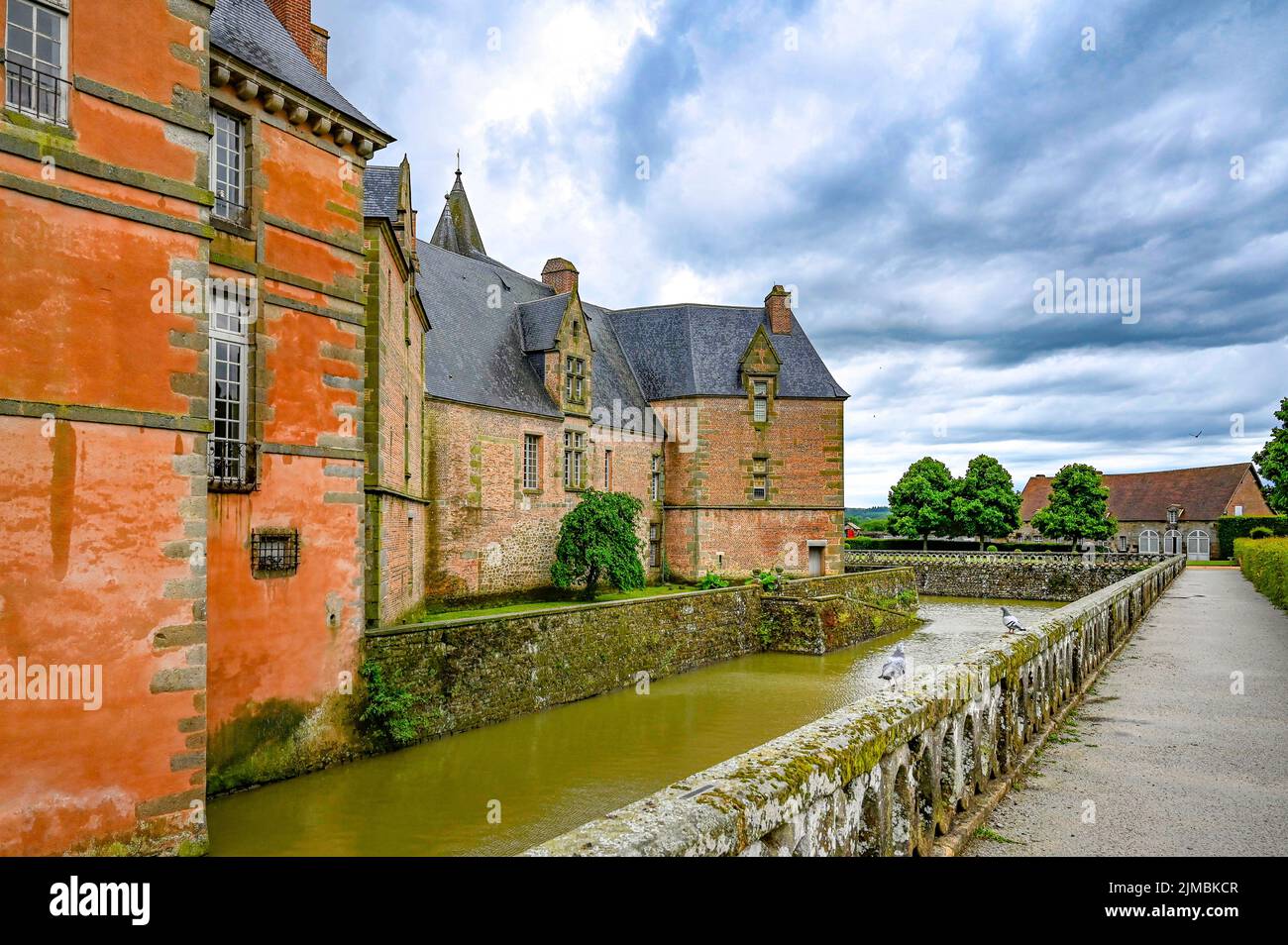 Carrouges castle hi-res stock photography and images - Alamy