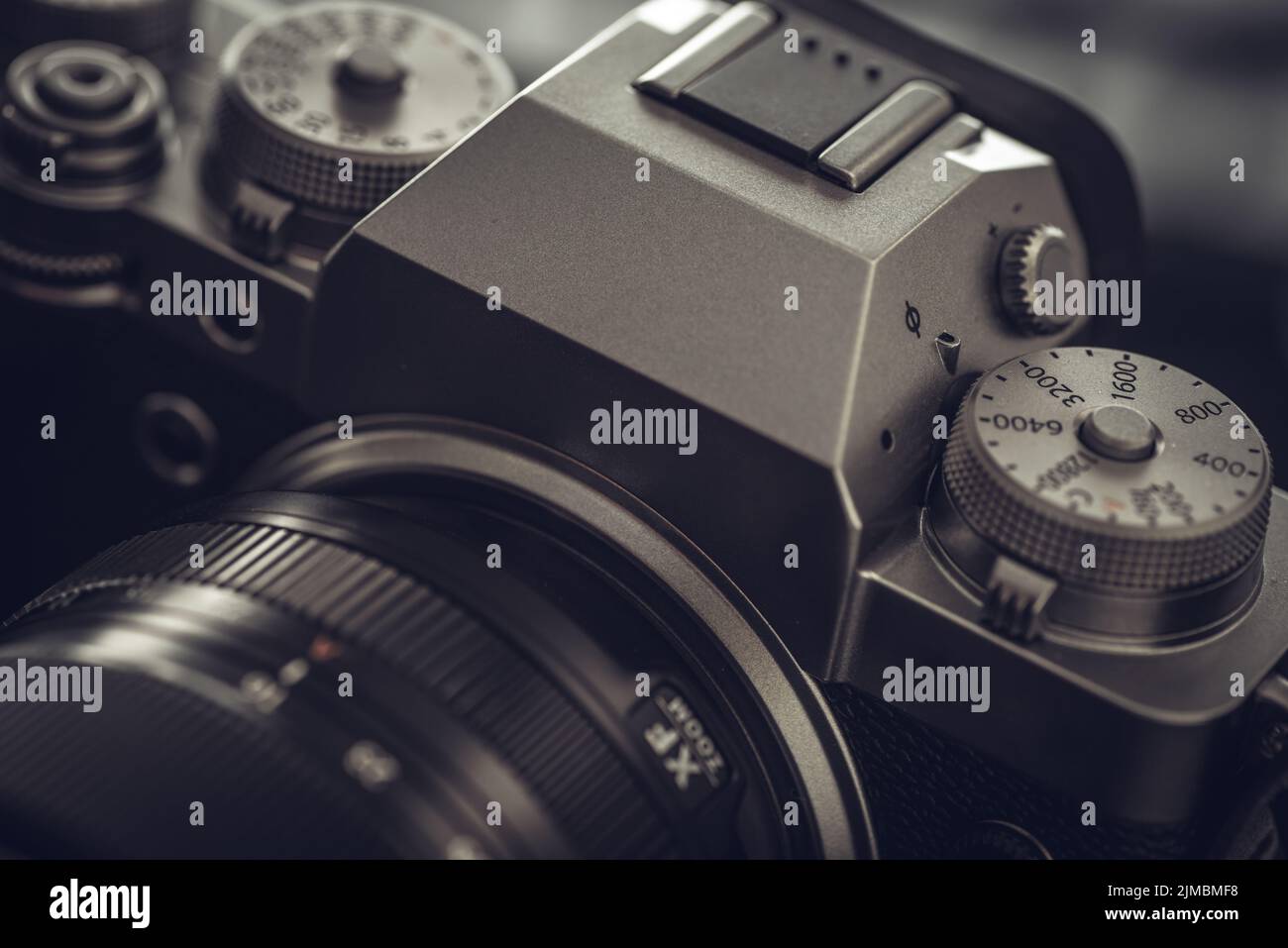 Close-up of a digital camera. Close-up camera elements Stock Photo - Alamy