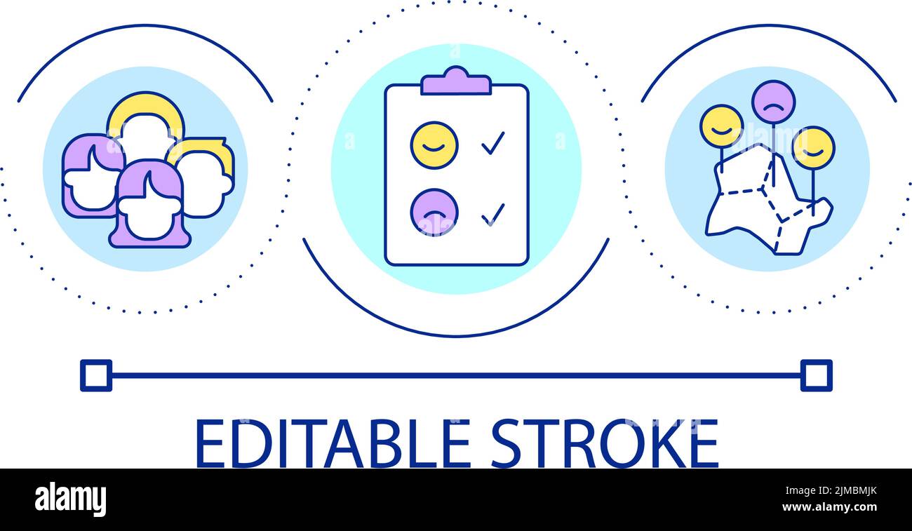 Public opinion art Stock Vector Images - Alamy