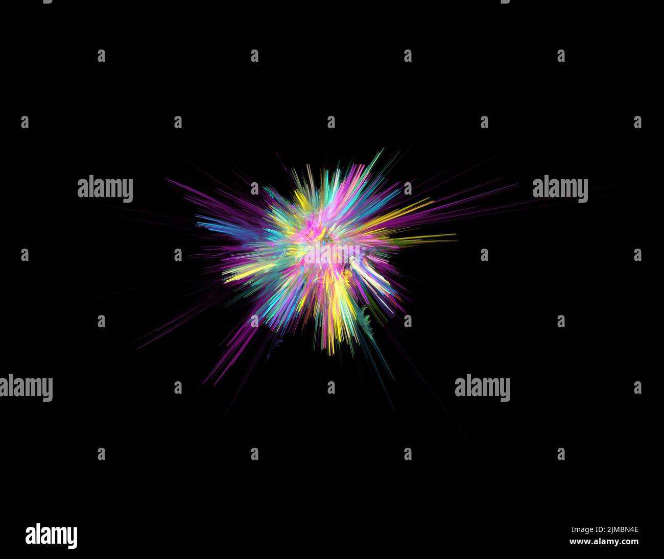 Rainbow fractal hi-res stock photography and images - Alamy