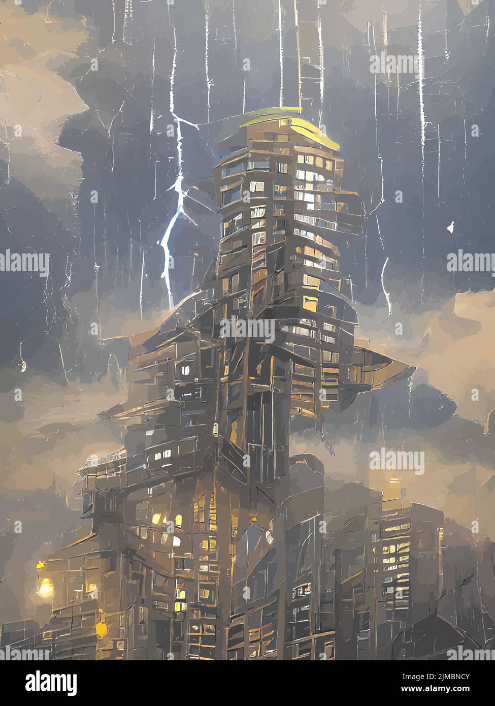 Morning and night Stock Vector Images - Alamy