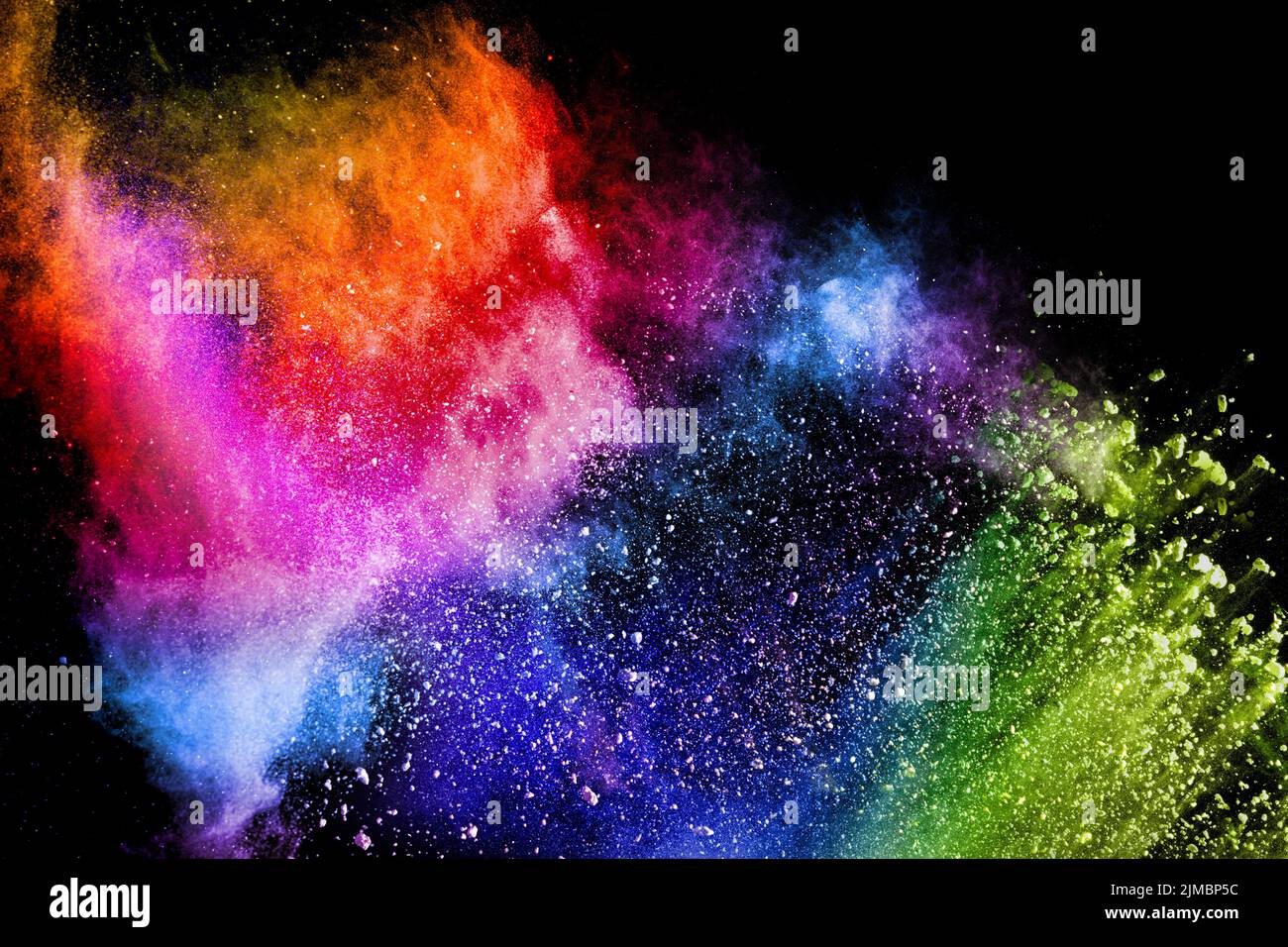 Color Holi Festival. Colorful explosion for Happy Holi powder. Color ...