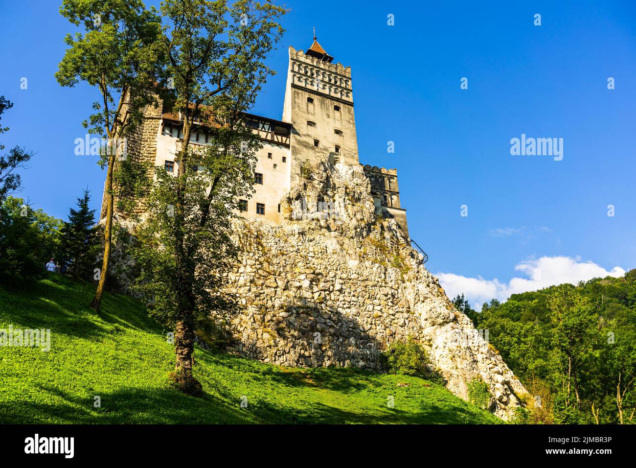 Legendary Bran Castle - Dracula Castle of Transylvania Stock Photo - Alamy